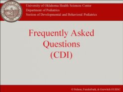 6. Frequently Asked Questions CDI